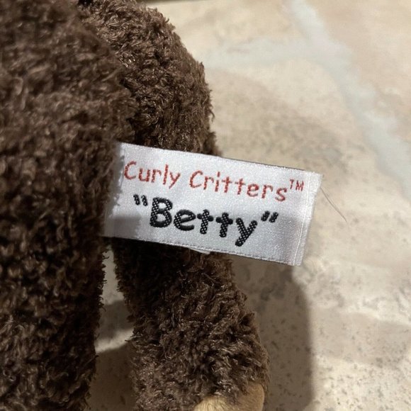 Stuffed Aninal House | Toys | Curly Critters Betty Beaver Red Hoodie ...